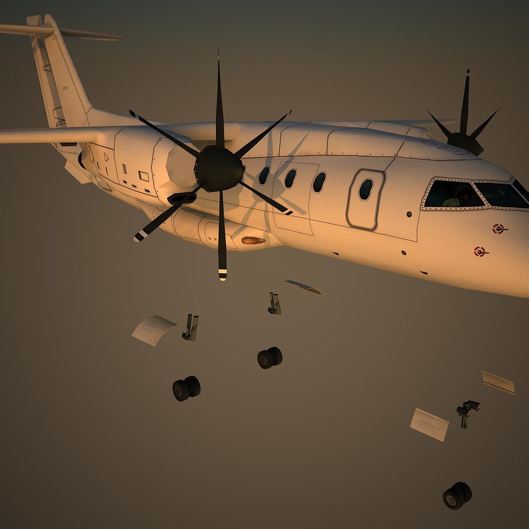 3d Model Dornier 328 Basic