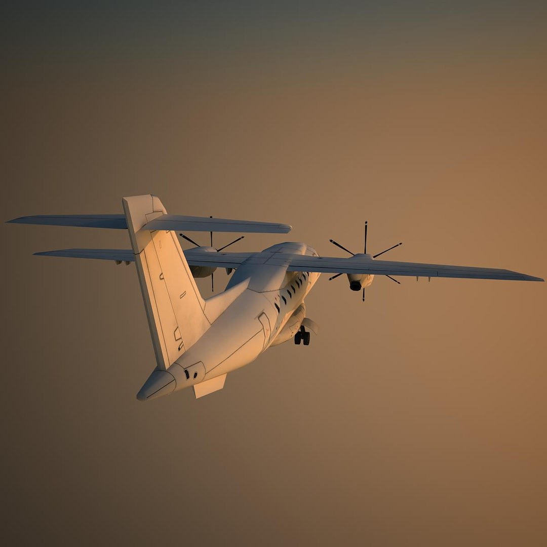 3d Model Dornier 328 Basic