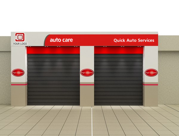 3D Car service entrance logo sign a615e - TurboSquid 1913536