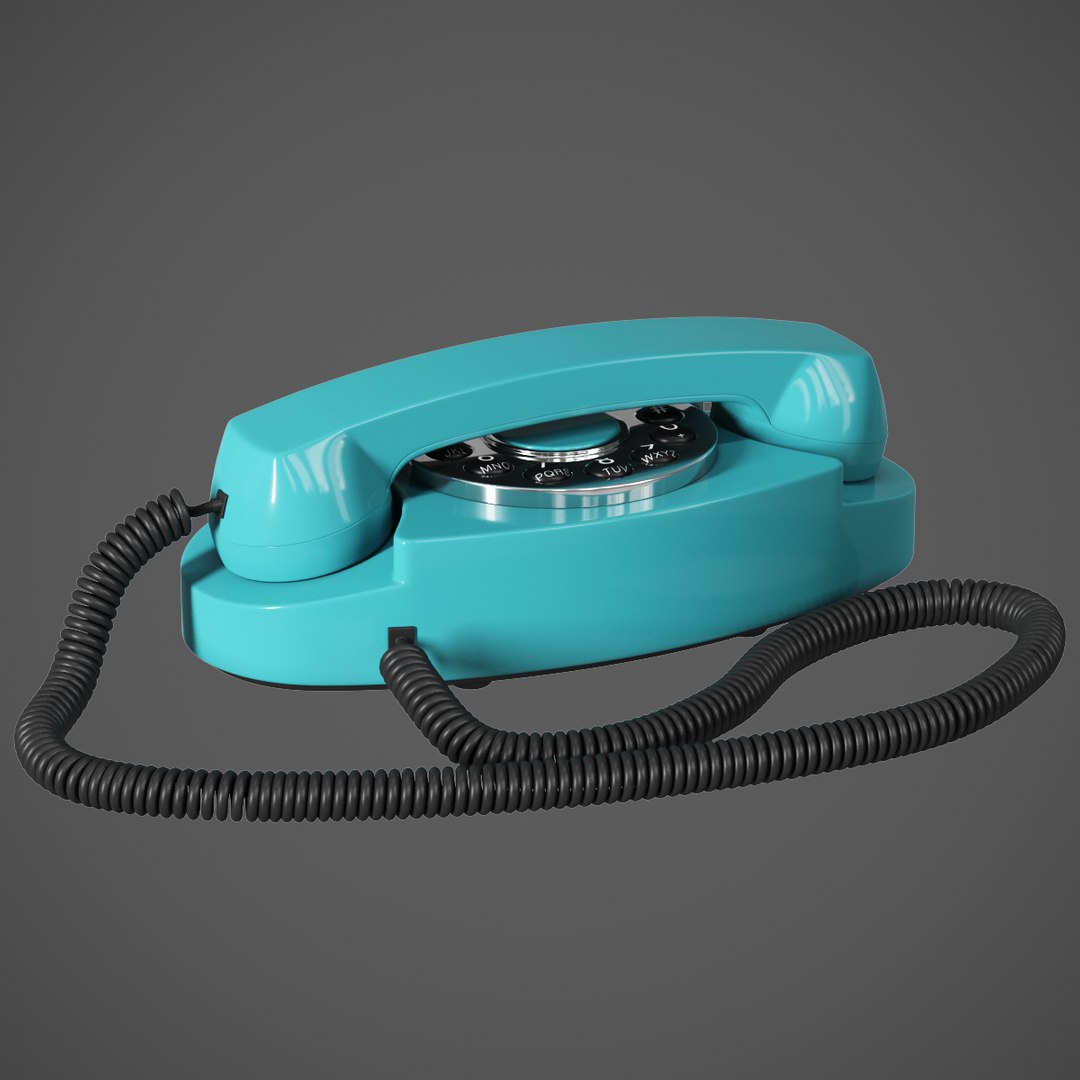 Telephone princess phone 3D - TurboSquid 1219421