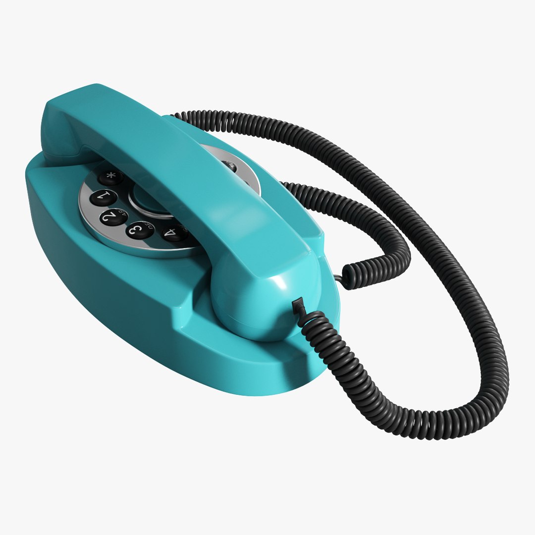 Telephone princess phone 3D - TurboSquid 1219421