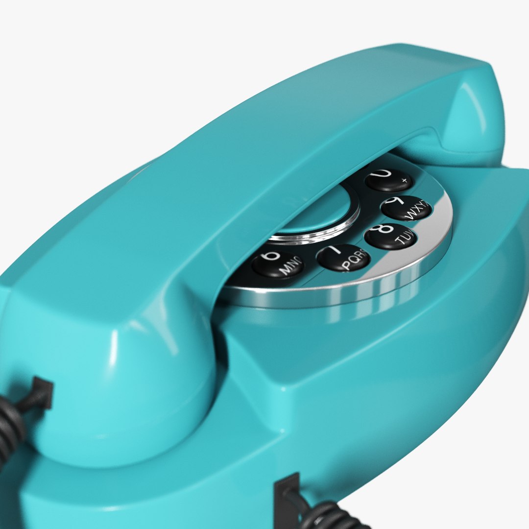 Telephone princess phone 3D - TurboSquid 1219421