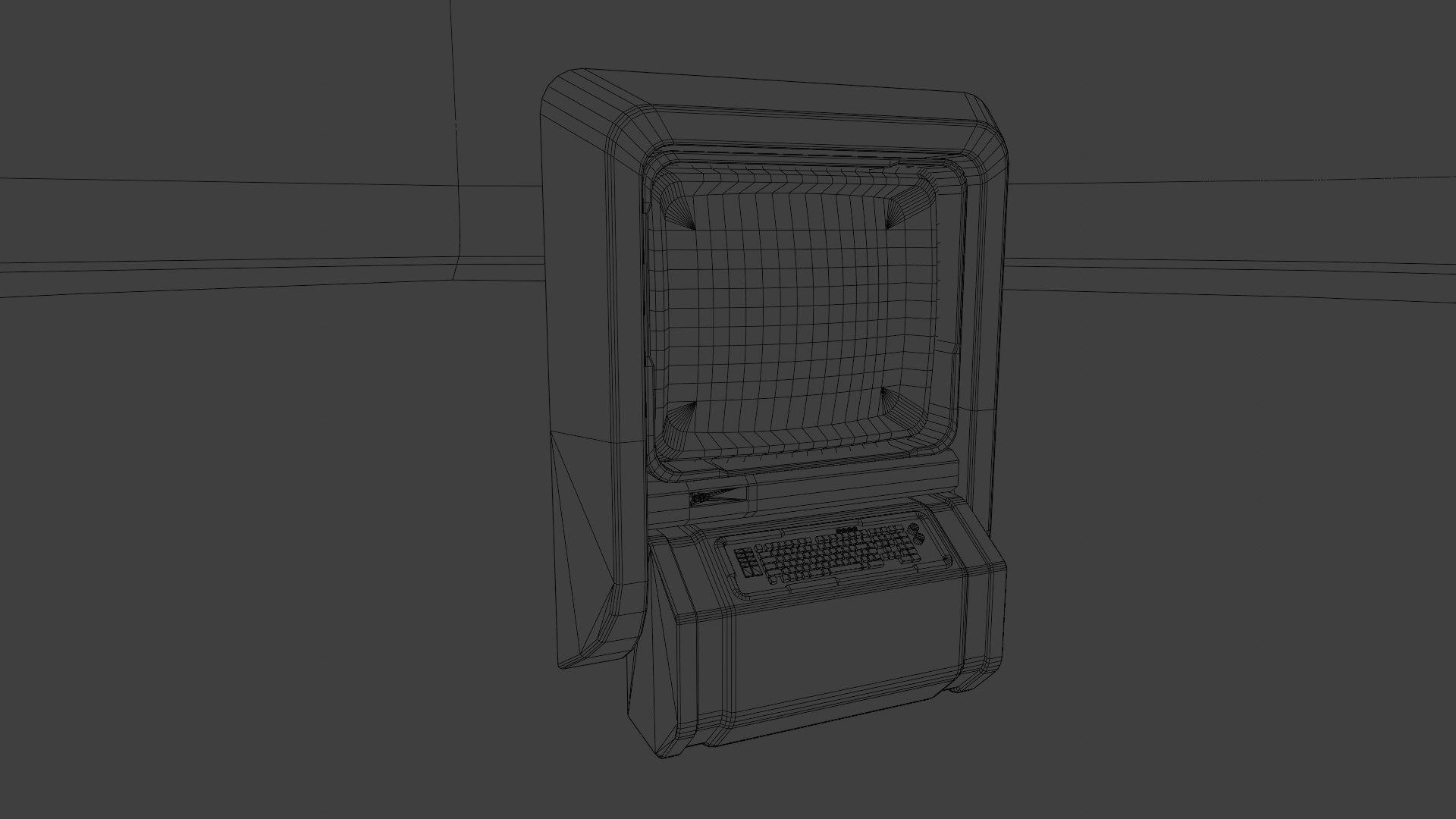 3D Sci-Fi Console Computer - TurboSquid 1782765