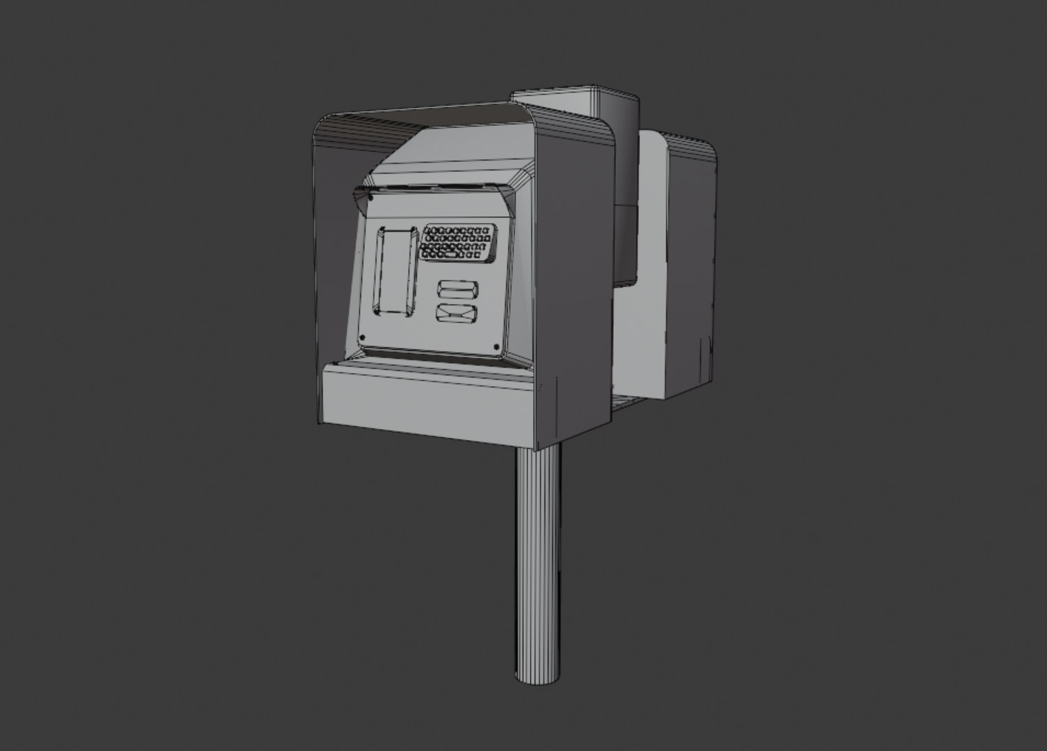 3D Callbox - TurboSquid 2224882