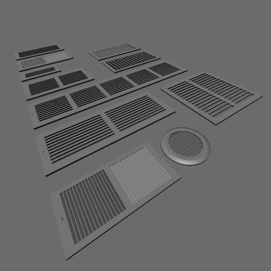 3d Vent Air Model
