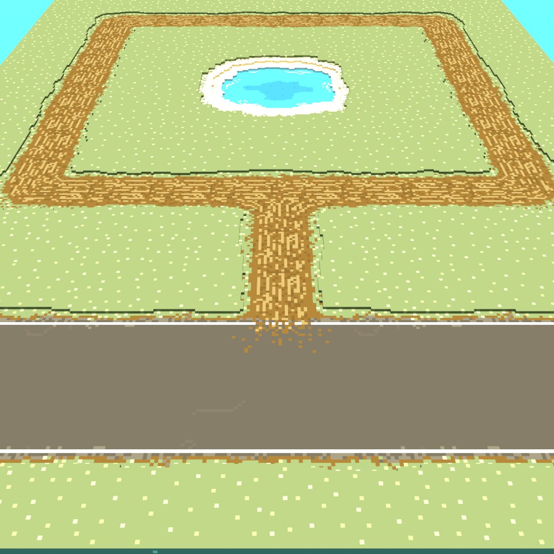 Voxel Tiles Terrain 3D Model - TurboSquid 1381322