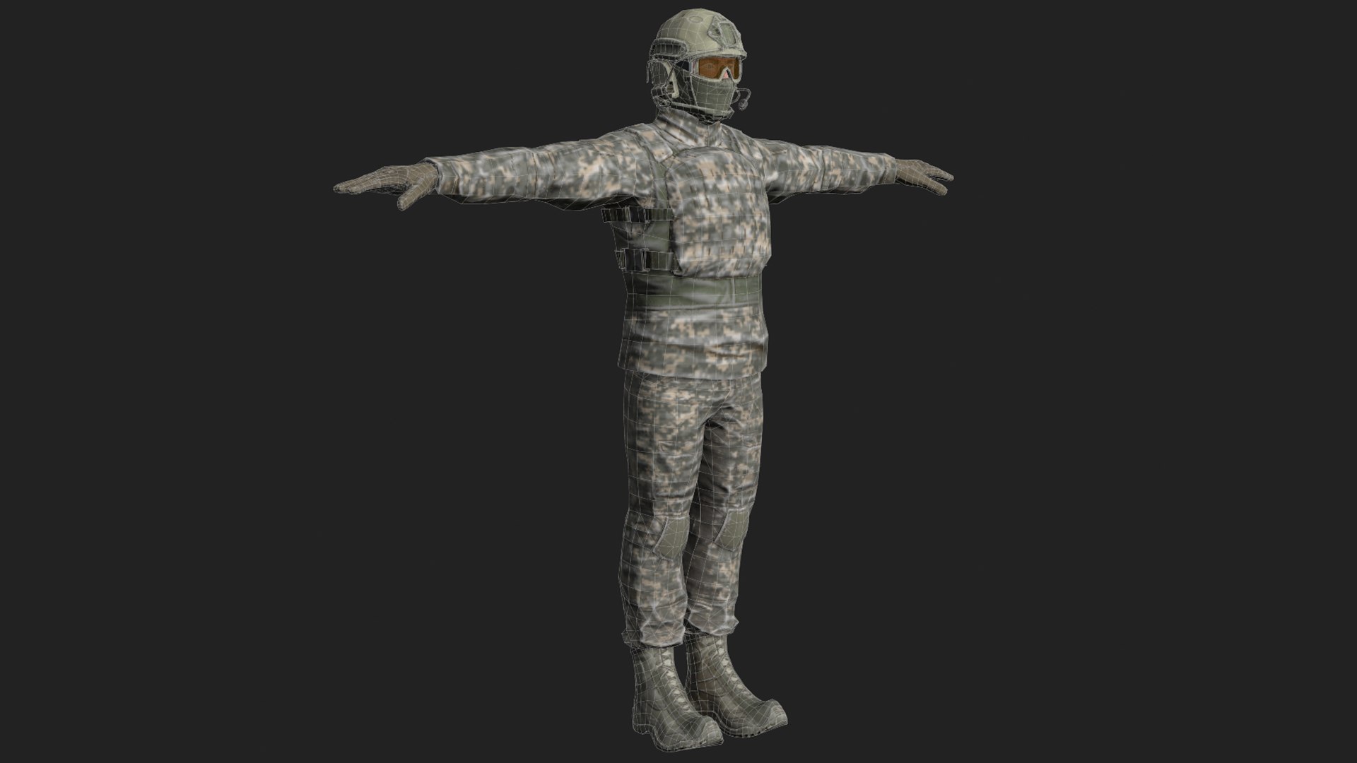 3D Military Spec Ops Soldier - TurboSquid 1661320
