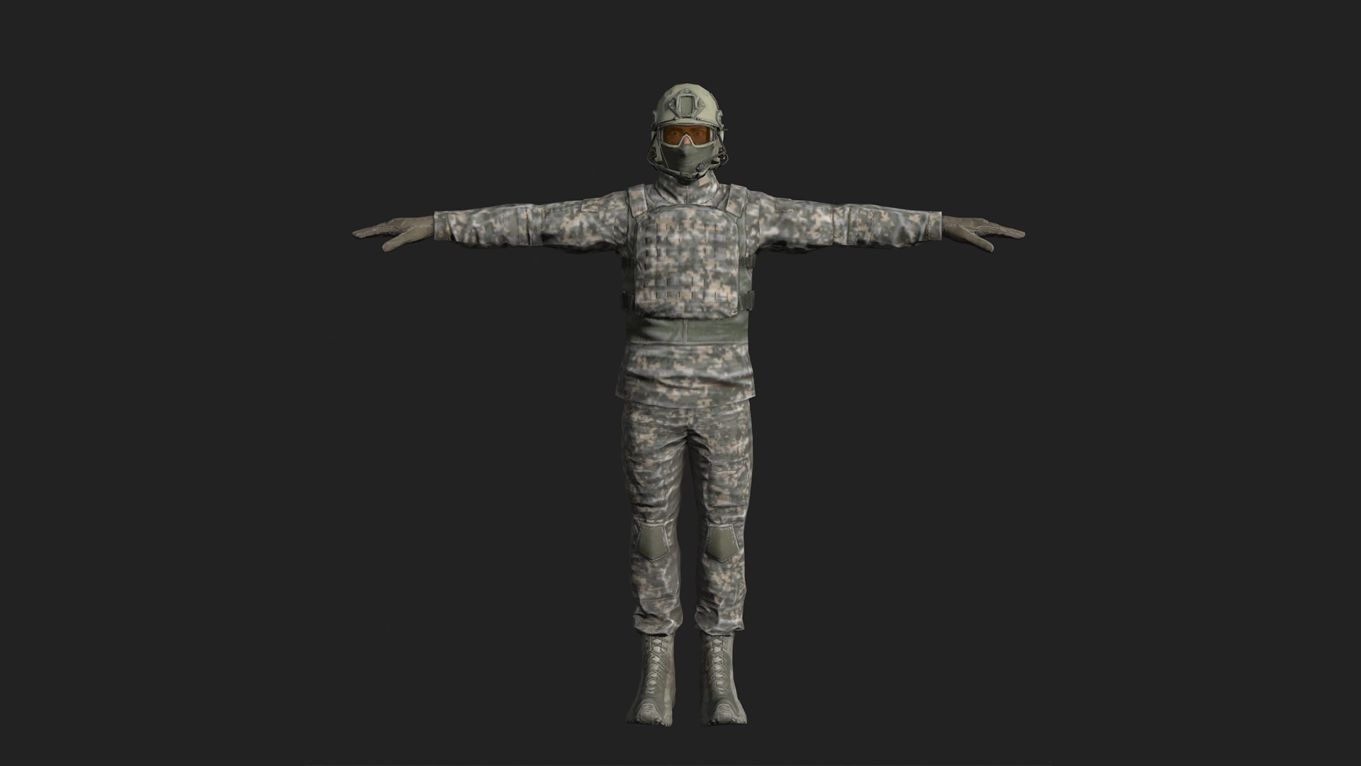 3D Military Spec Ops Soldier - TurboSquid 1661320
