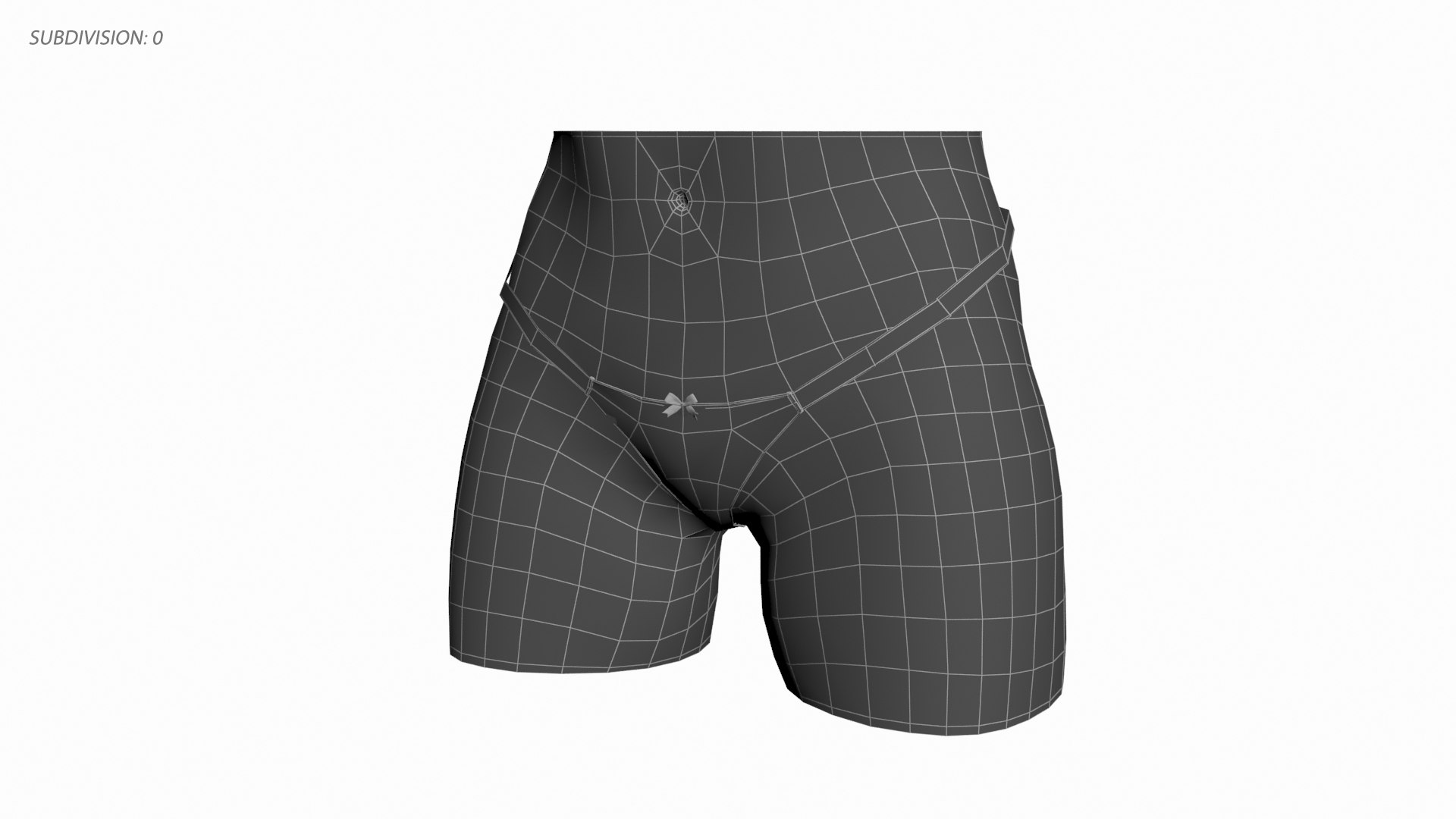 3D Model Sexy String Lingerie - TurboSquid 1773965