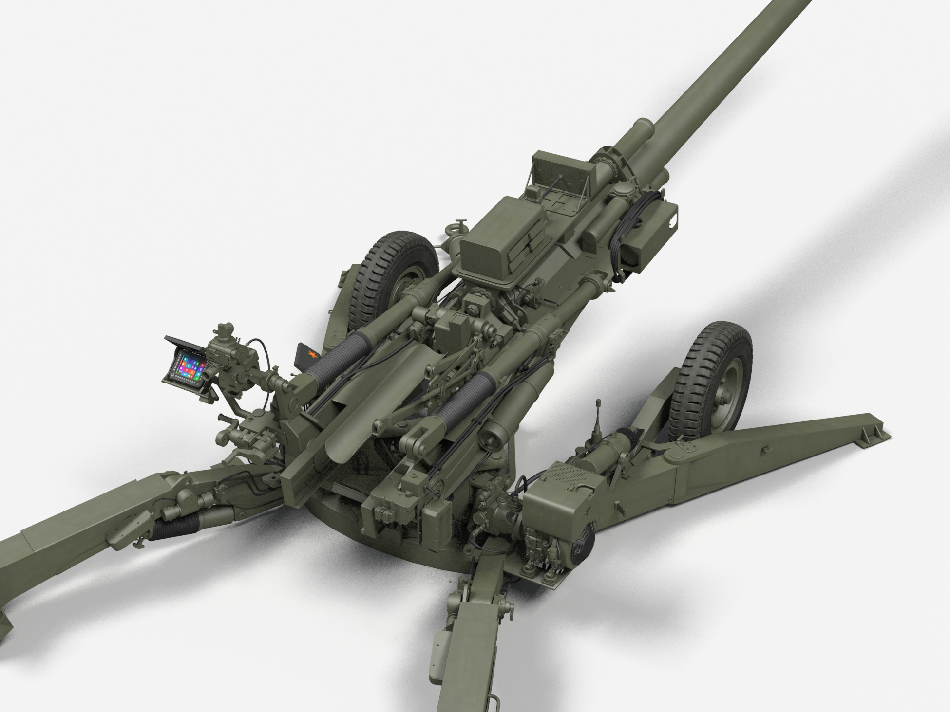 Norinco AH4 155 mm howitzer 3D 모델 - TurboSquid 1986131