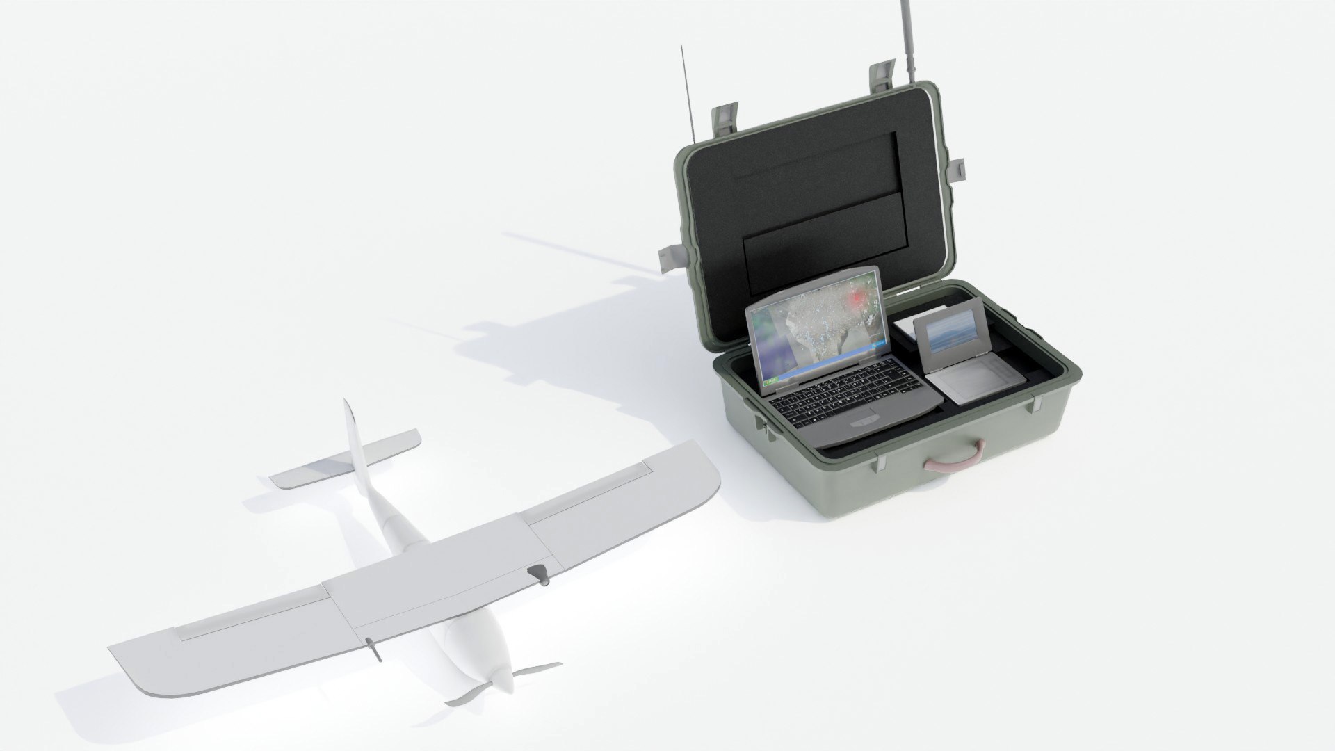 3d Desert Hawk 3 Uav