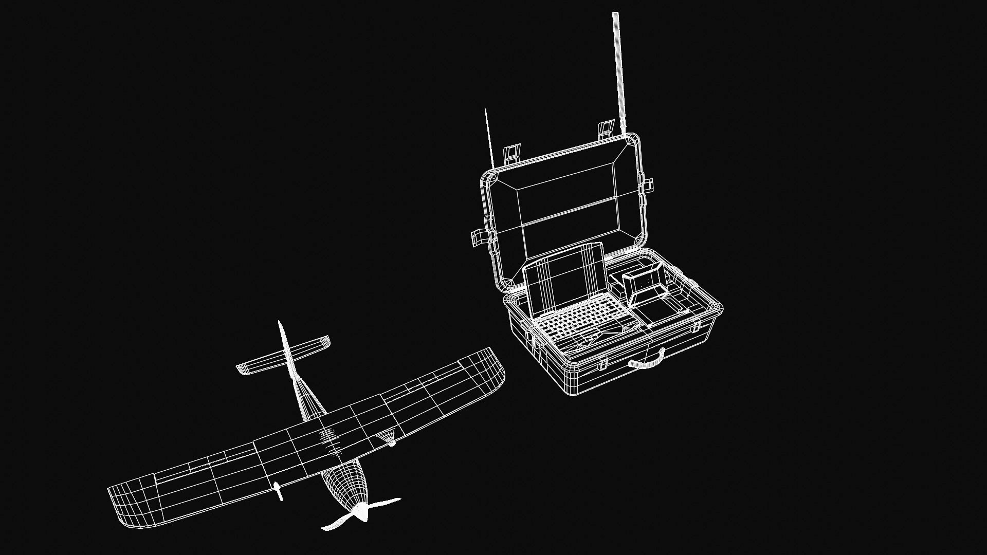 3d Desert Hawk 3 Uav