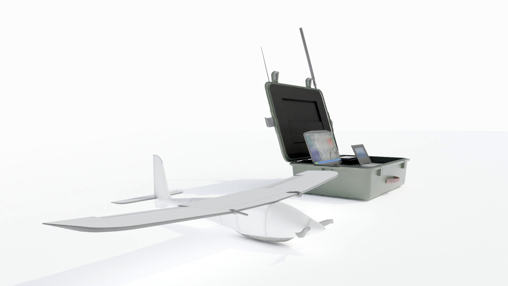 3d Desert Hawk 3 Uav