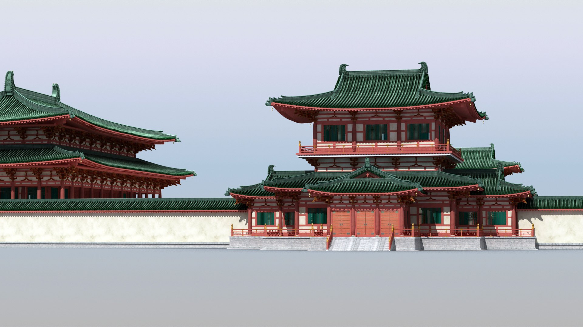 3D Chinese Palace 01 - TurboSquid 1714666