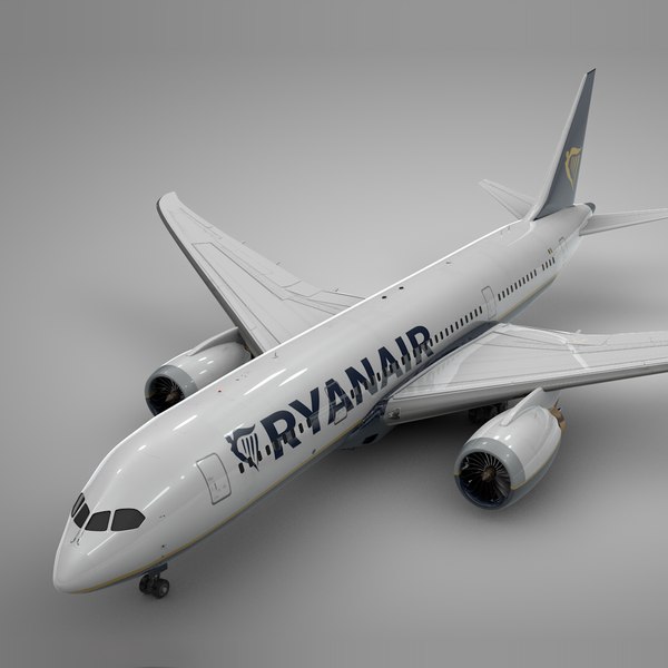 3D Ryanair Models | TurboSquid