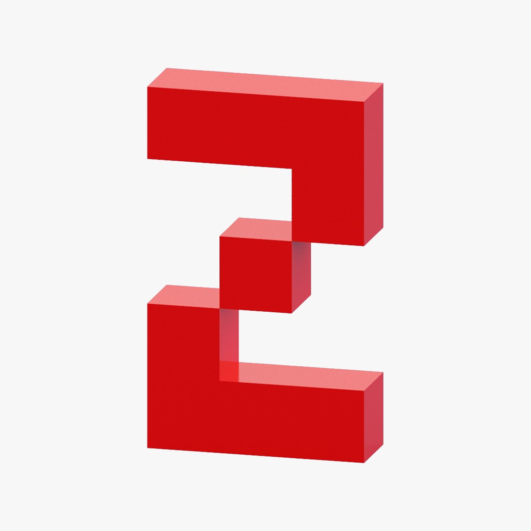 3D Pixel Letter Z - TurboSquid 1982137