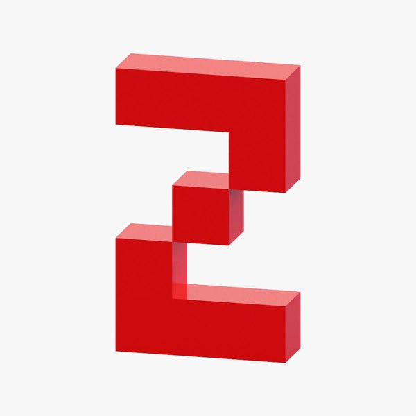 Pixel Letter Z 3D 모델 - TurboSquid 1982137