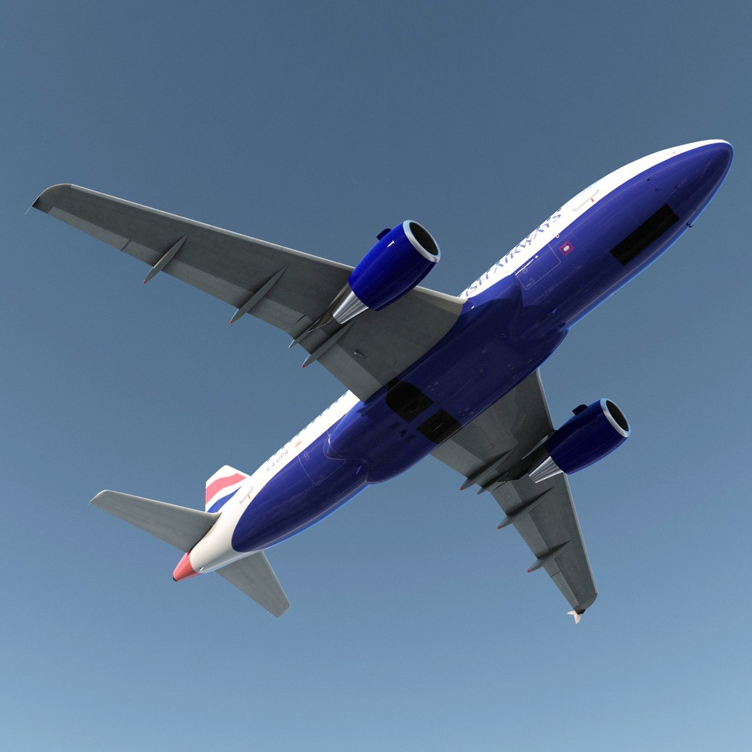 Max Airbus A319 British Airways
