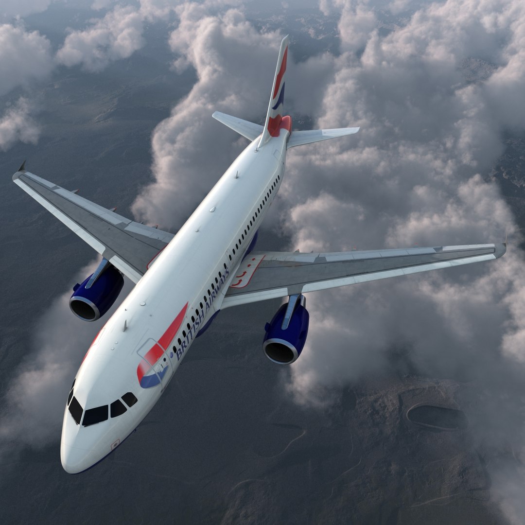 Max Airbus A319 British Airways