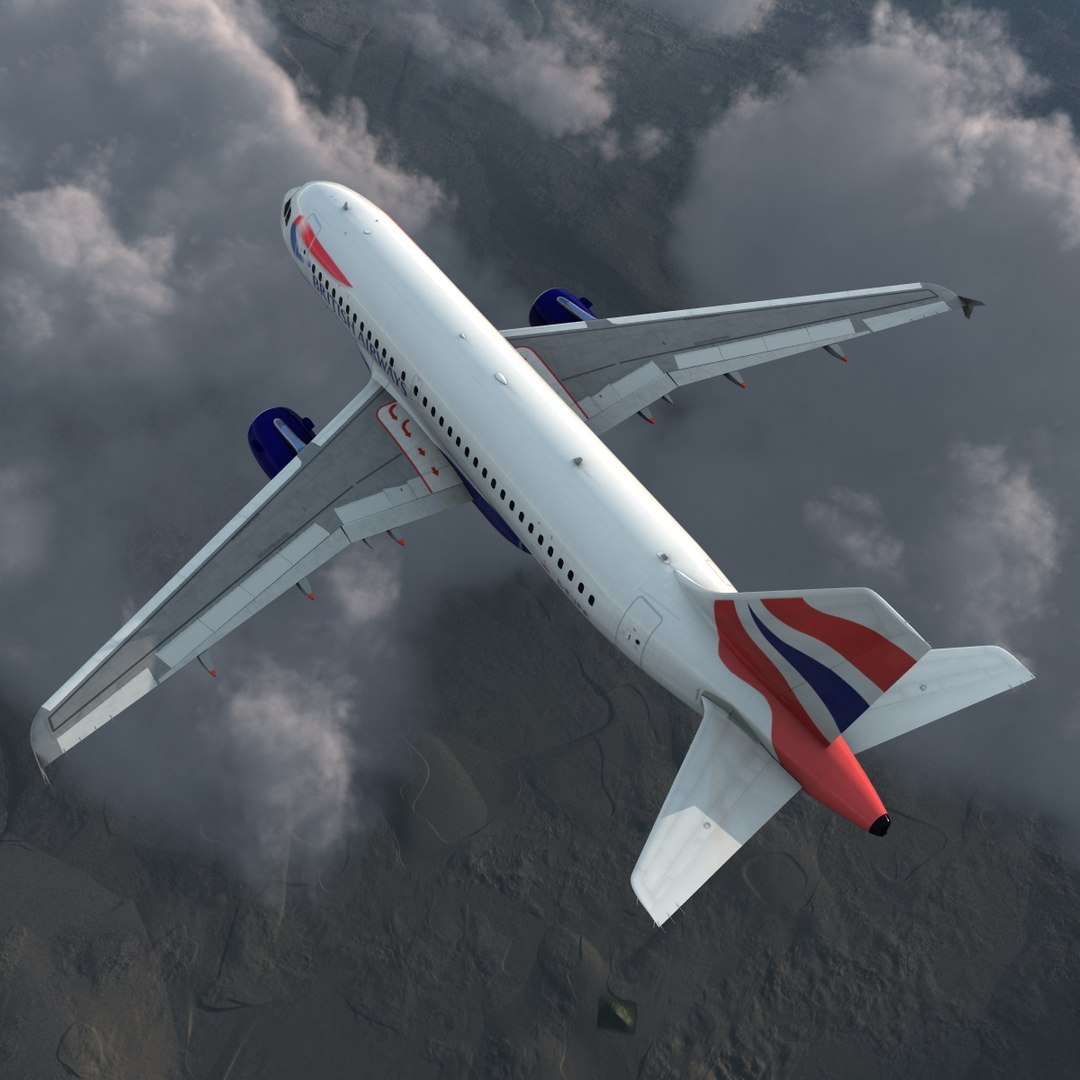 Max Airbus A319 British Airways