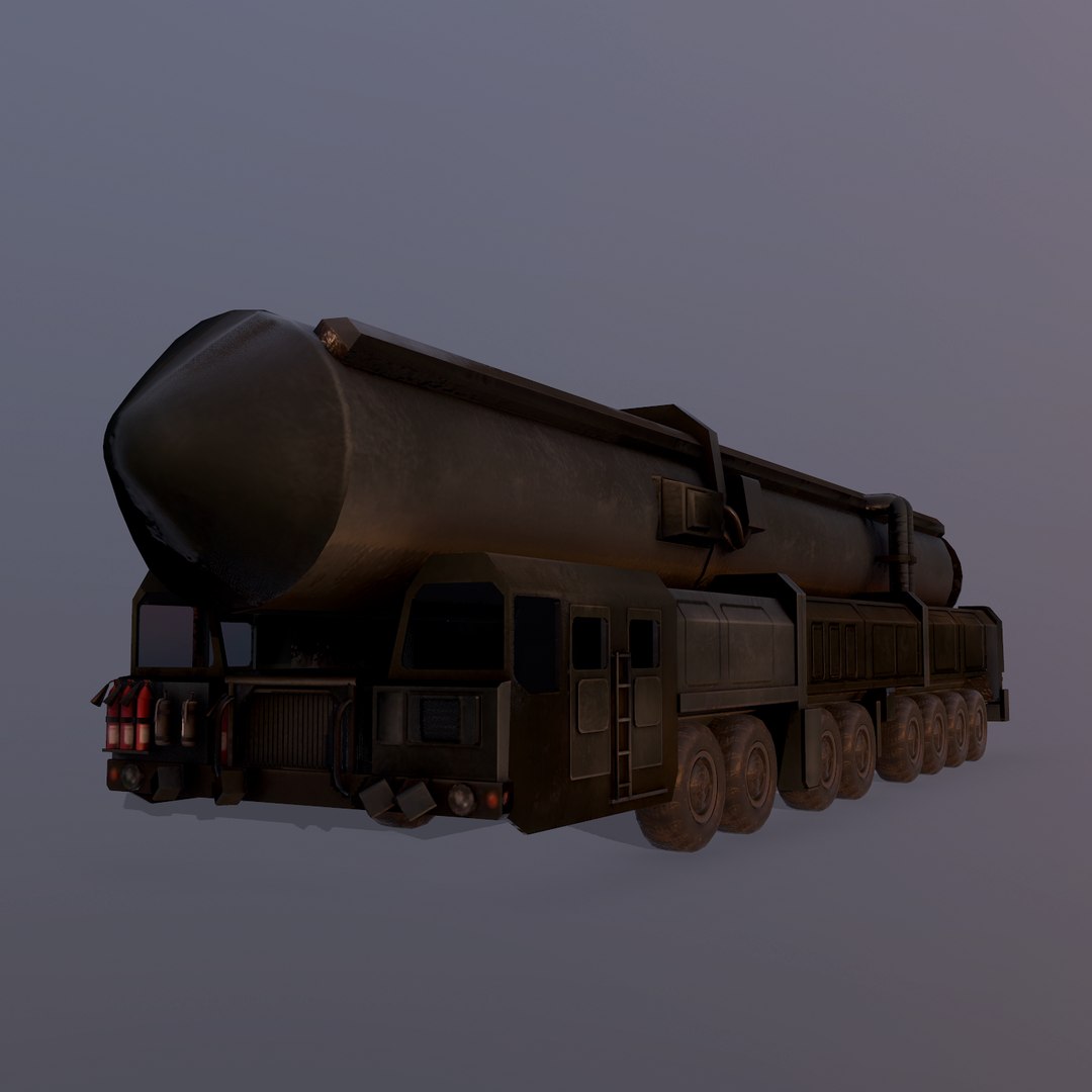 Topol-m Ready 3D Model - TurboSquid 1237189