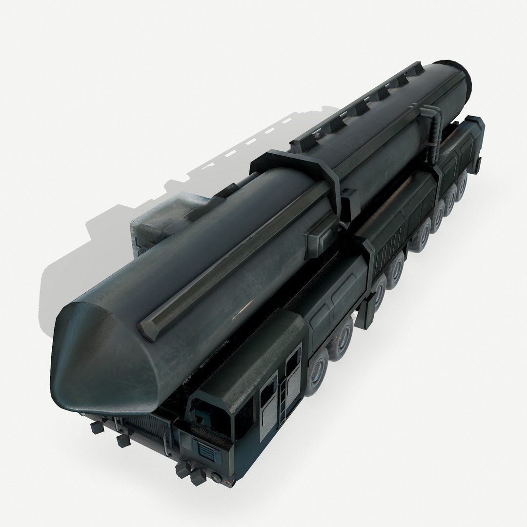 Topol-m Ready 3D Model - TurboSquid 1237189