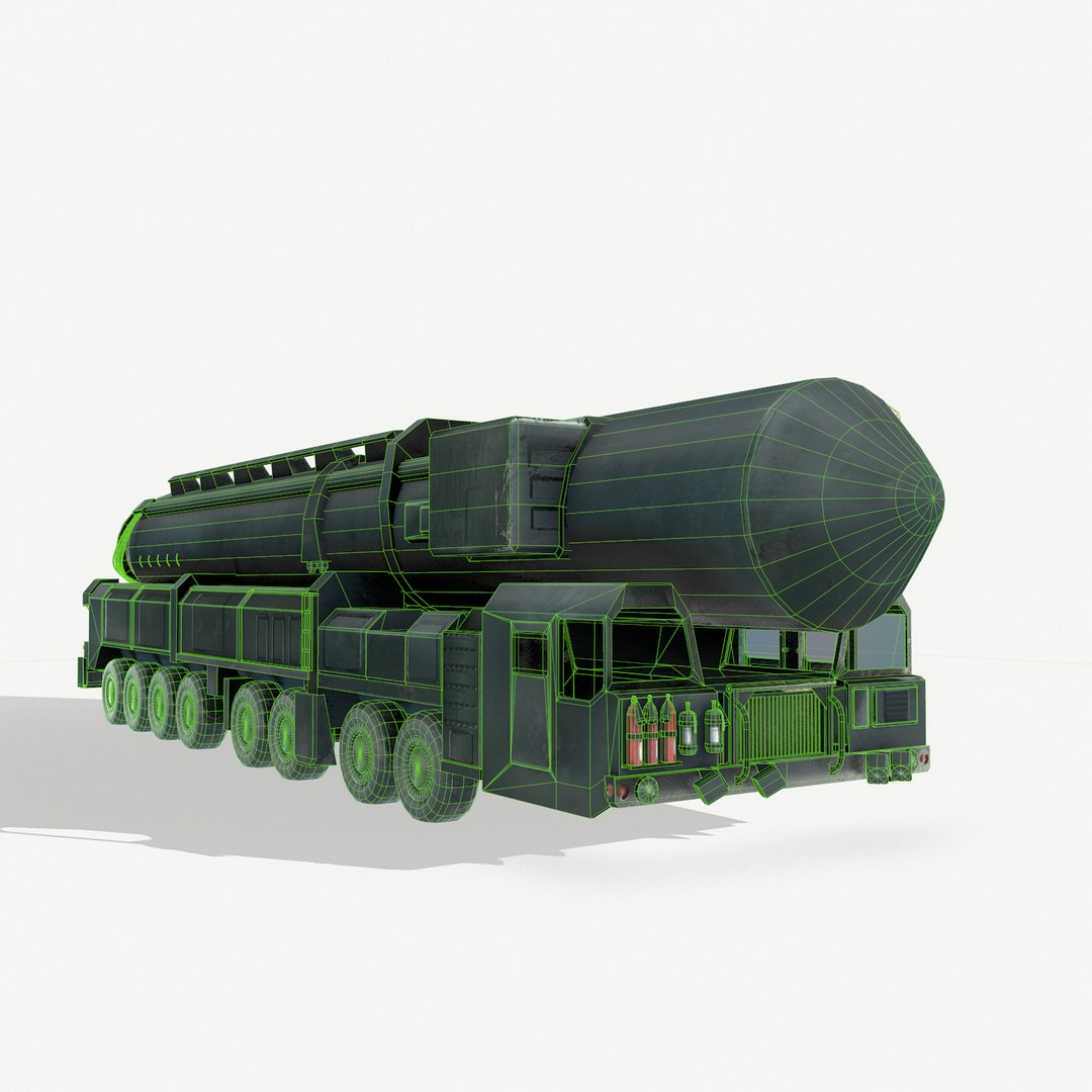Topol-m Ready 3D Model - TurboSquid 1237189
