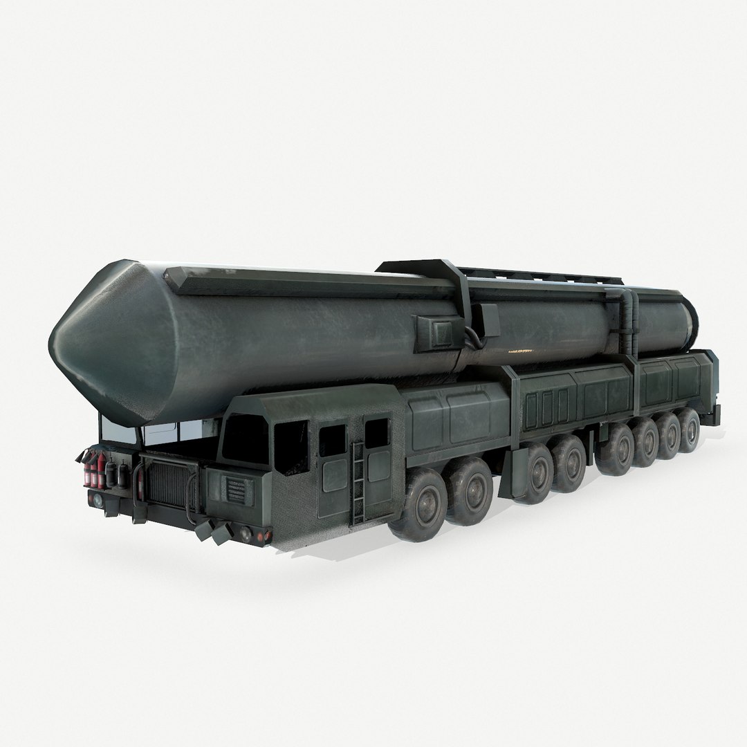 Topol-m Ready 3D Model - TurboSquid 1237189