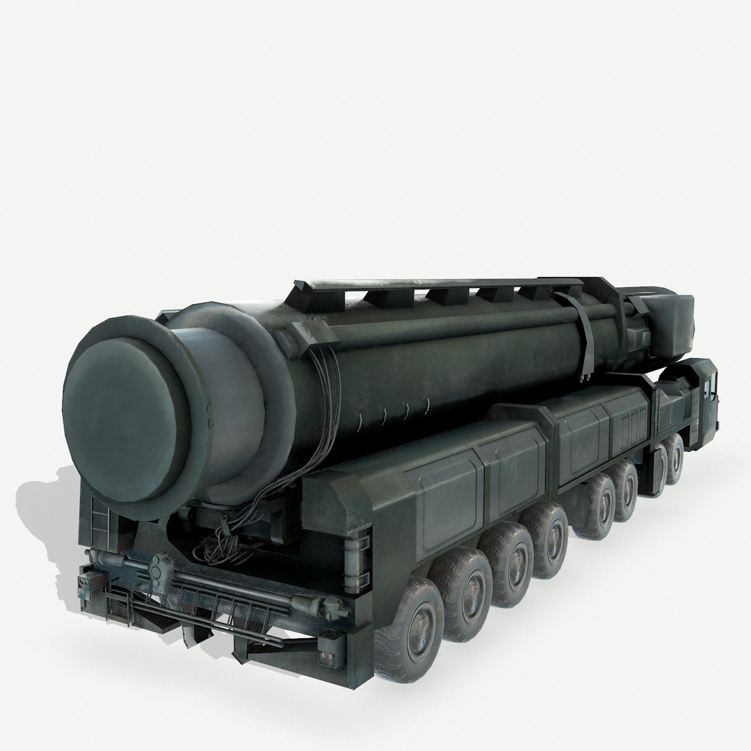Topol-m Ready 3D Model - TurboSquid 1237189
