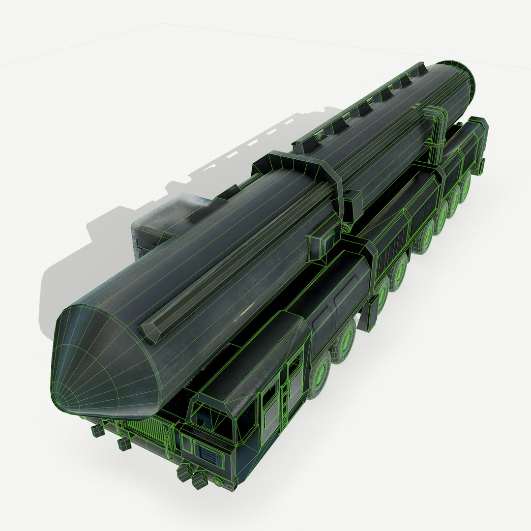 Topol-m Ready 3D Model - TurboSquid 1237189