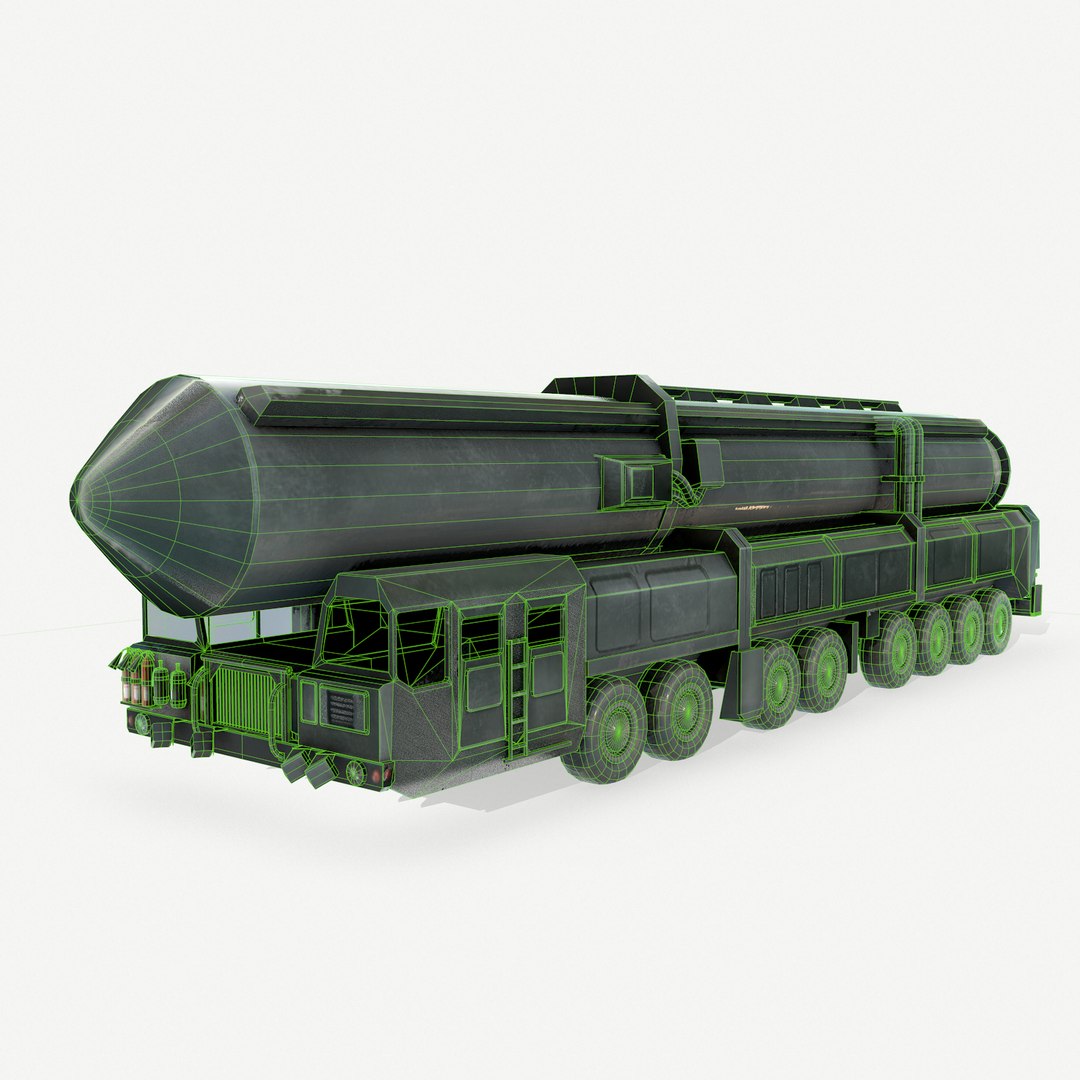 Topol-m Ready 3D Model - TurboSquid 1237189