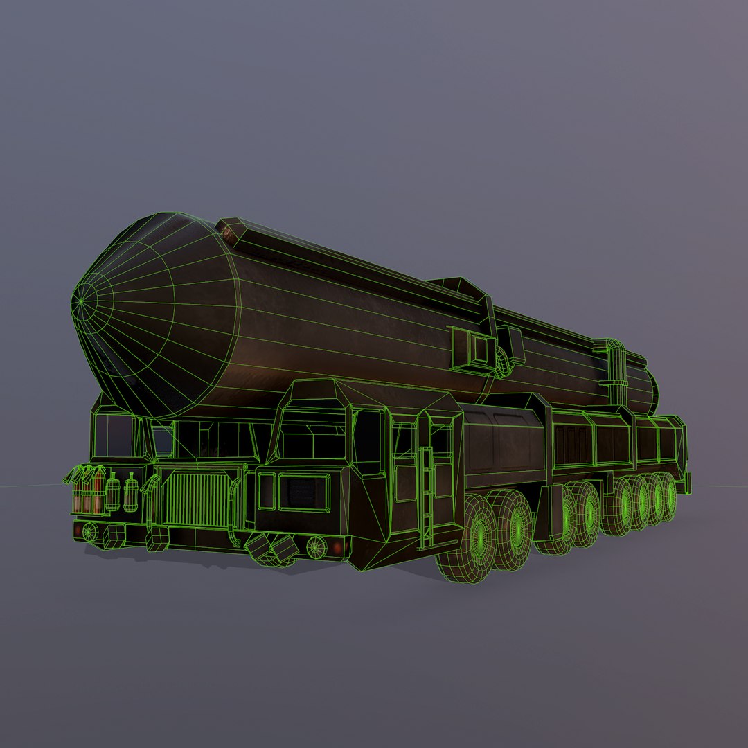 Topol-m Ready 3D Model - TurboSquid 1237189