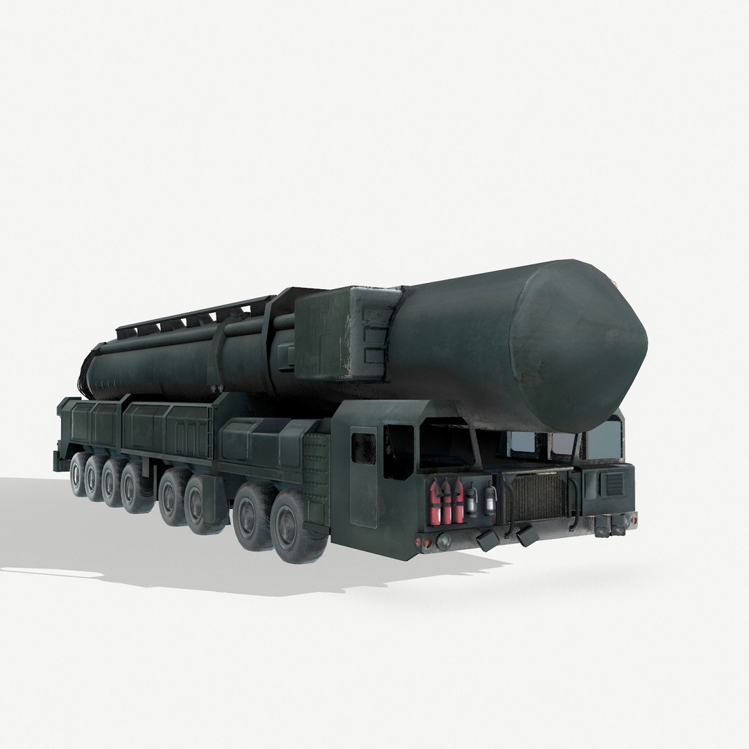 Topol-m Ready 3D Model - TurboSquid 1237189