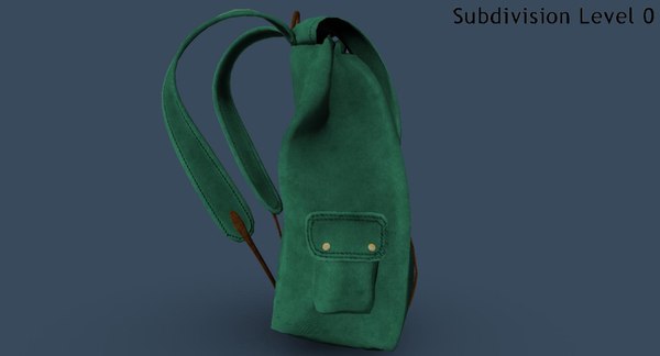 backpack 3d model