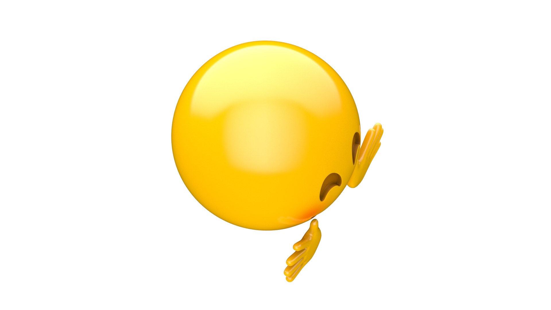 3D Apple Hugging Face - TurboSquid 1724085