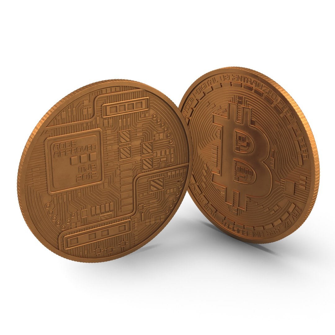 Bitcoin coin 3D model - TurboSquid 1221794