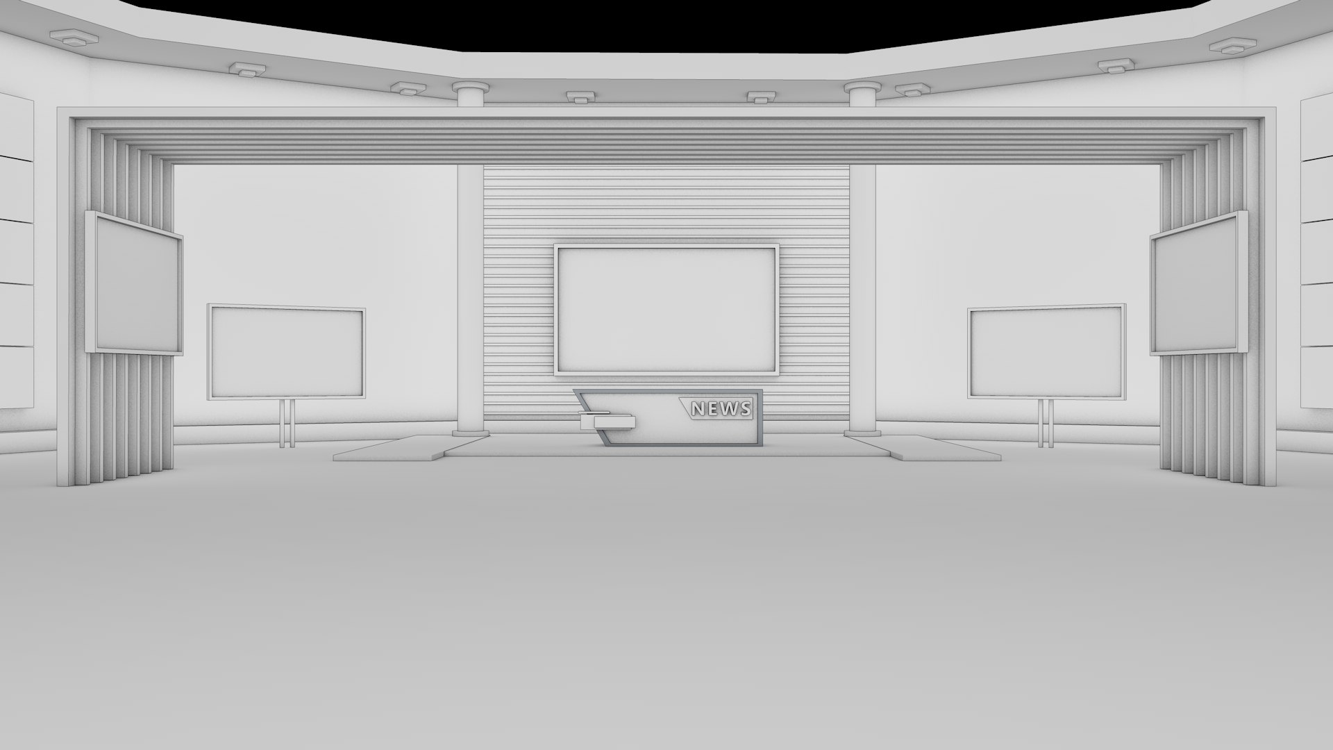 3D Virtual Set - TurboSquid 1553135