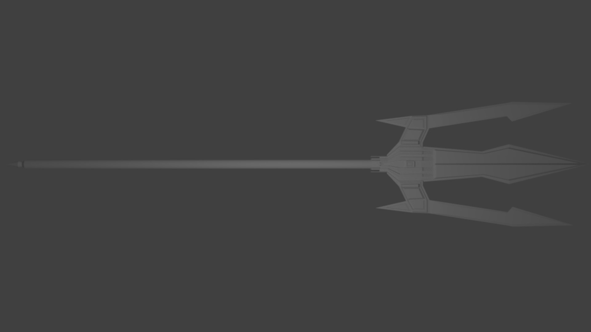 3D trident weapon model - TurboSquid 1371243