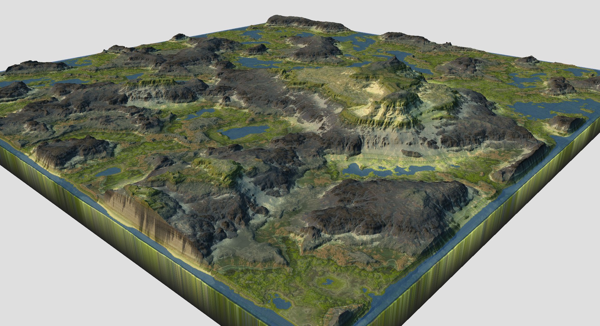 Games Terrain 3D Model - TurboSquid 1629673