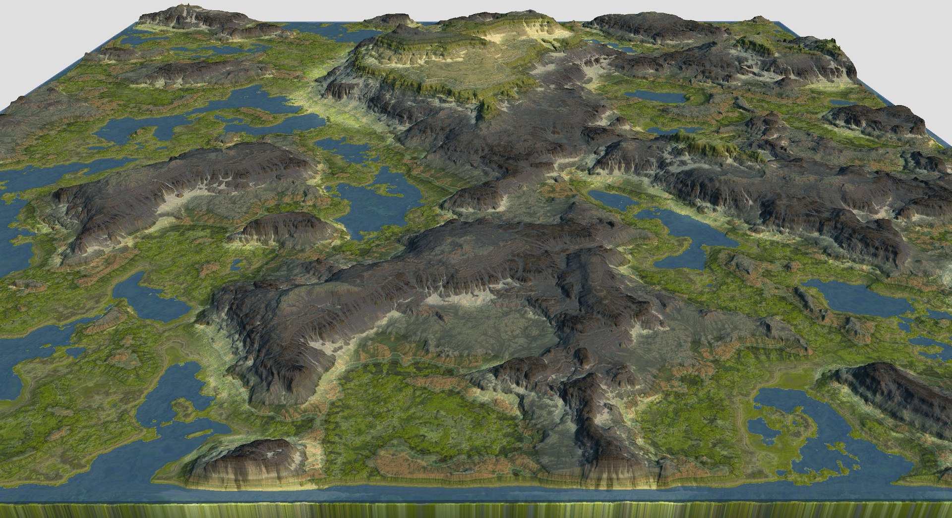 Games Terrain 3D Model - TurboSquid 1629673