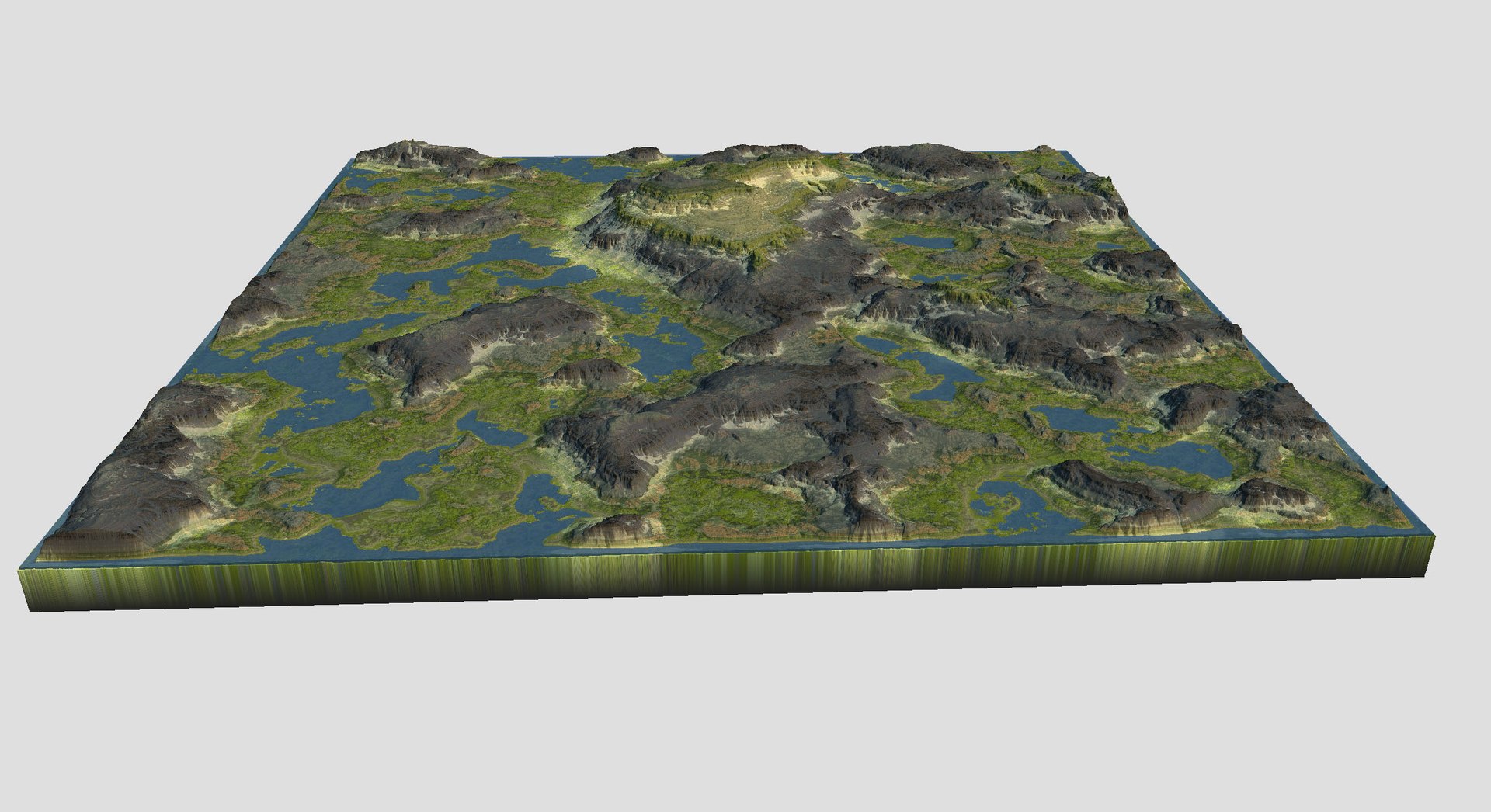 Games Terrain 3D Model - TurboSquid 1629673