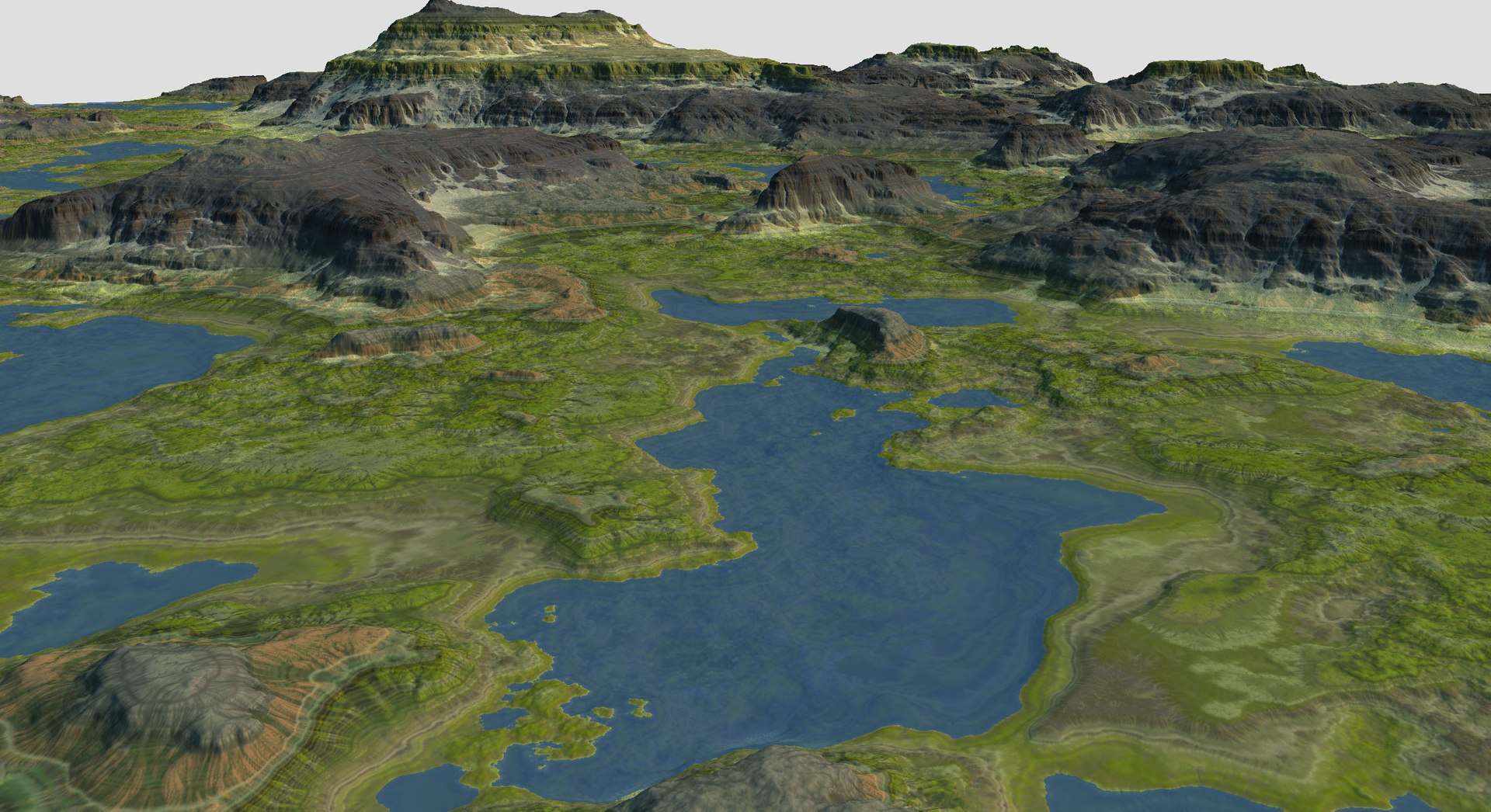 Games Terrain 3D Model - TurboSquid 1629673