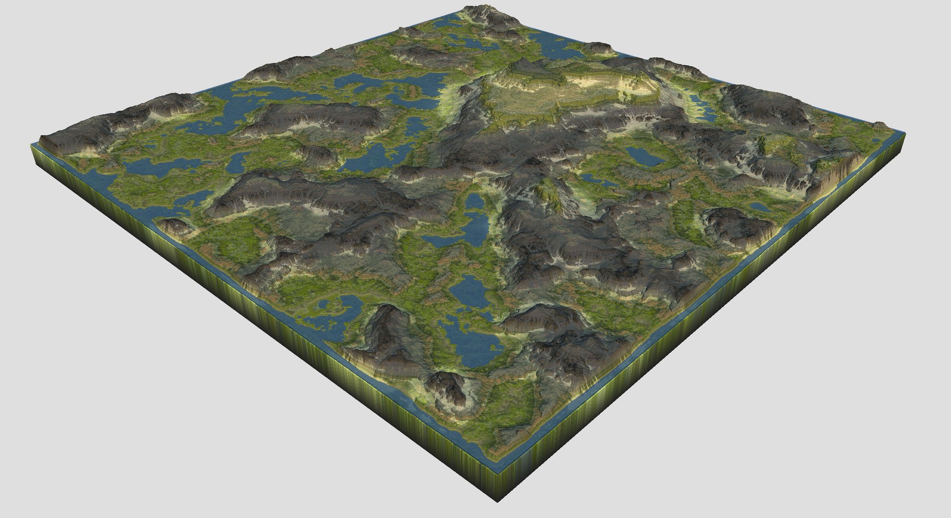 Games Terrain 3D Model - TurboSquid 1629673