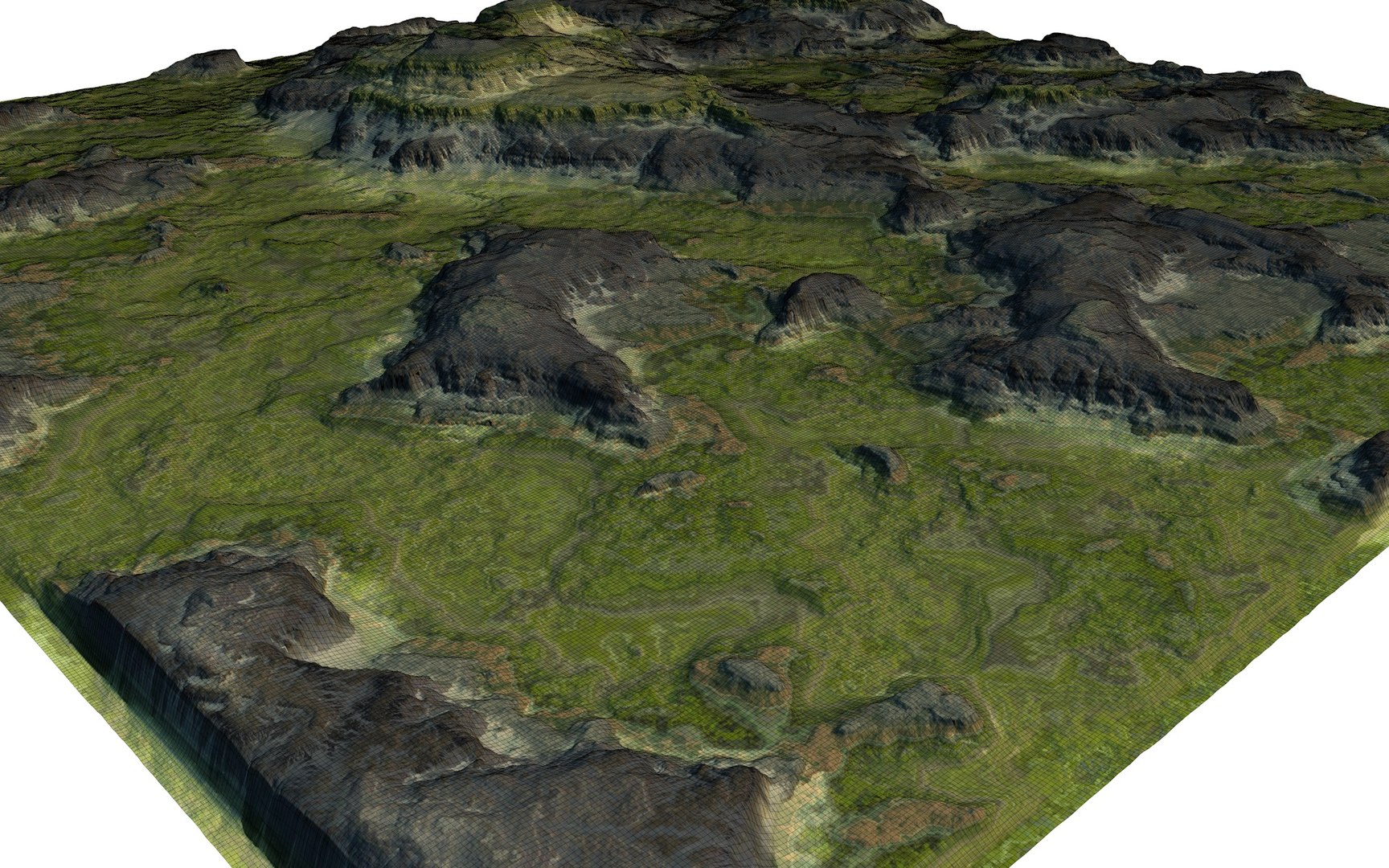 Games Terrain 3D Model - TurboSquid 1629673