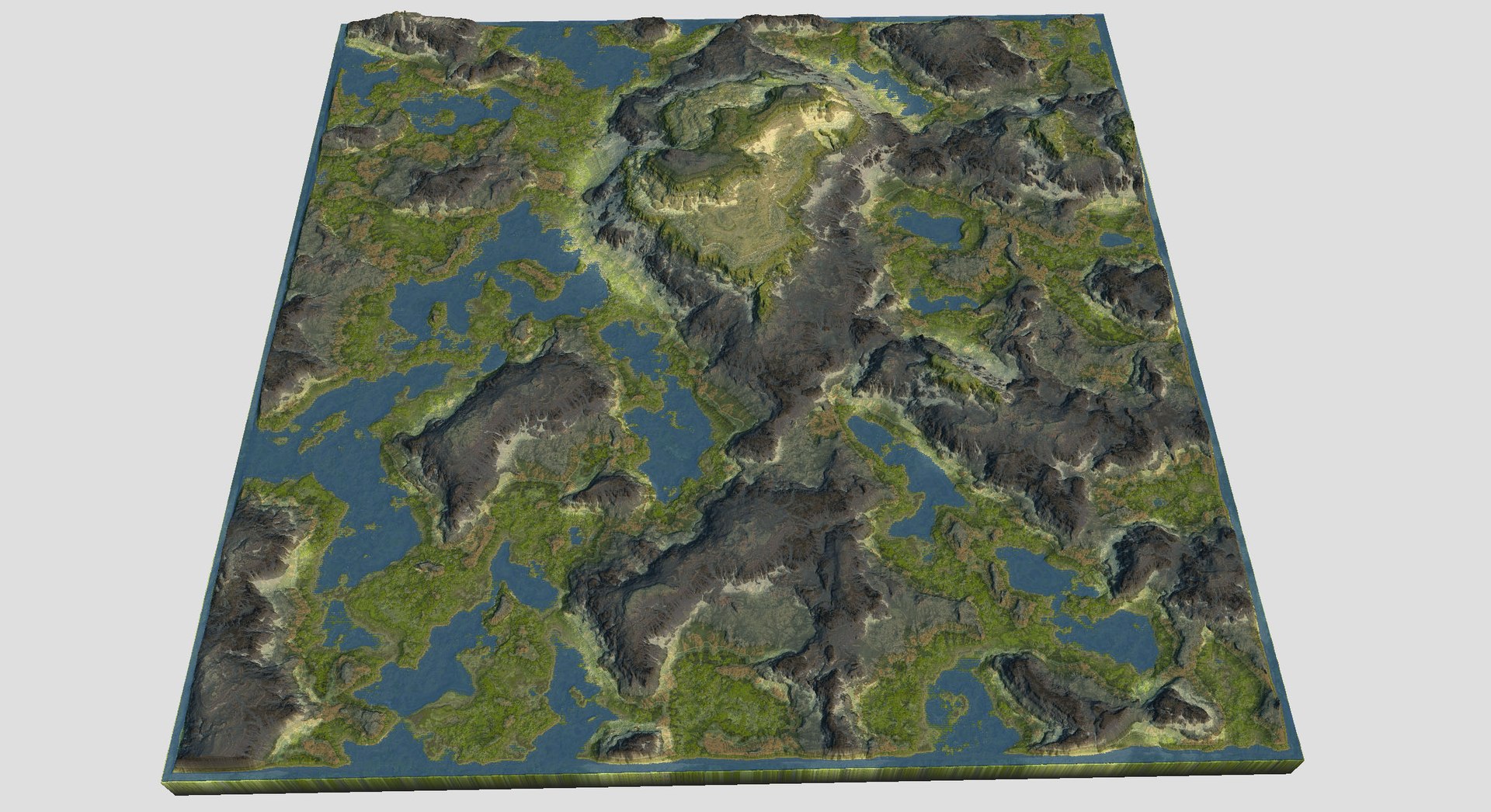 Games Terrain 3D Model - TurboSquid 1629673