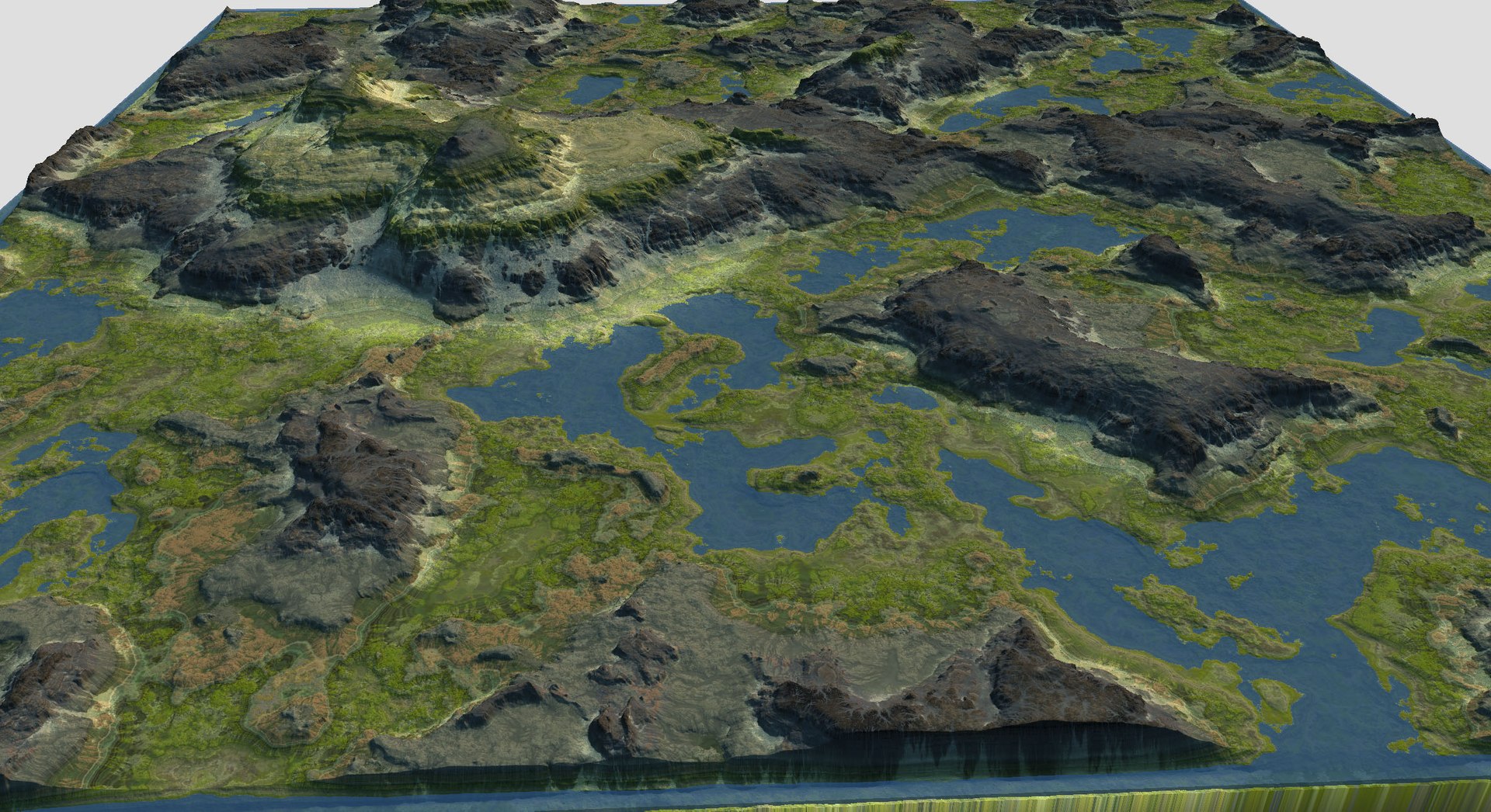 Games Terrain 3D Model - TurboSquid 1629673