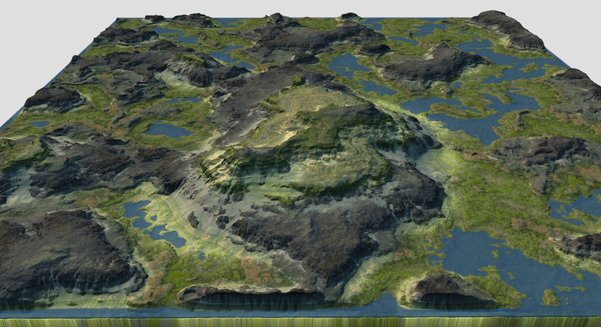 Games Terrain 3D Model - TurboSquid 1629673