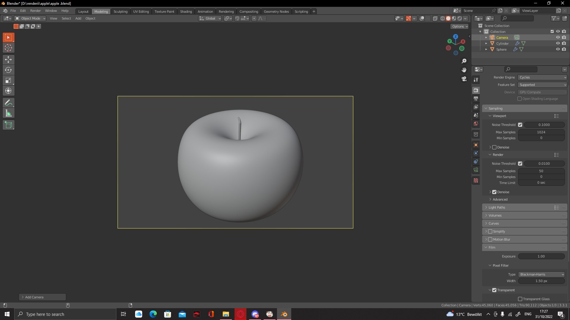 Apple 3D Model - TurboSquid 1981107