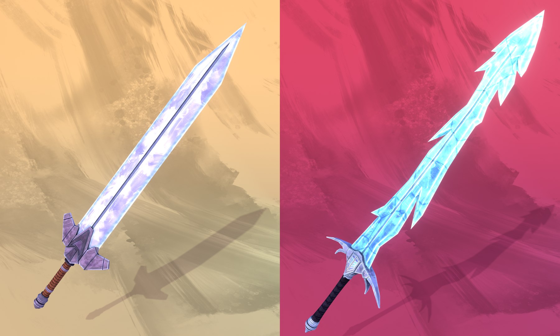 Stylized Swords And Knives Pack 3D Model - TurboSquid 2081213