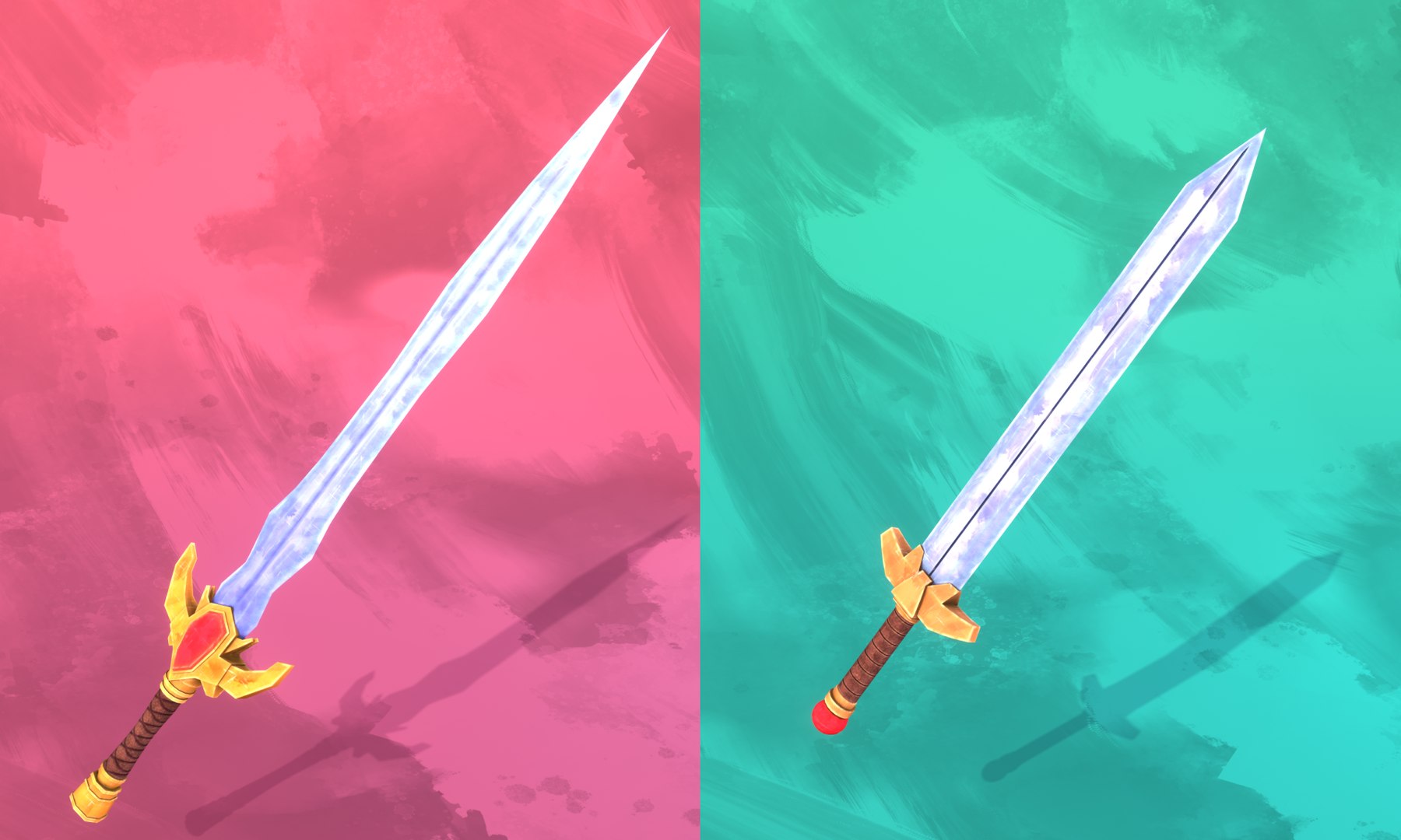 Stylized Swords And Knives Pack 3D Model - TurboSquid 2081213
